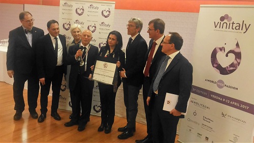 I benemeriti della vitivinicoltura italiana, Angelo Bonetta: "Lo dedico ...